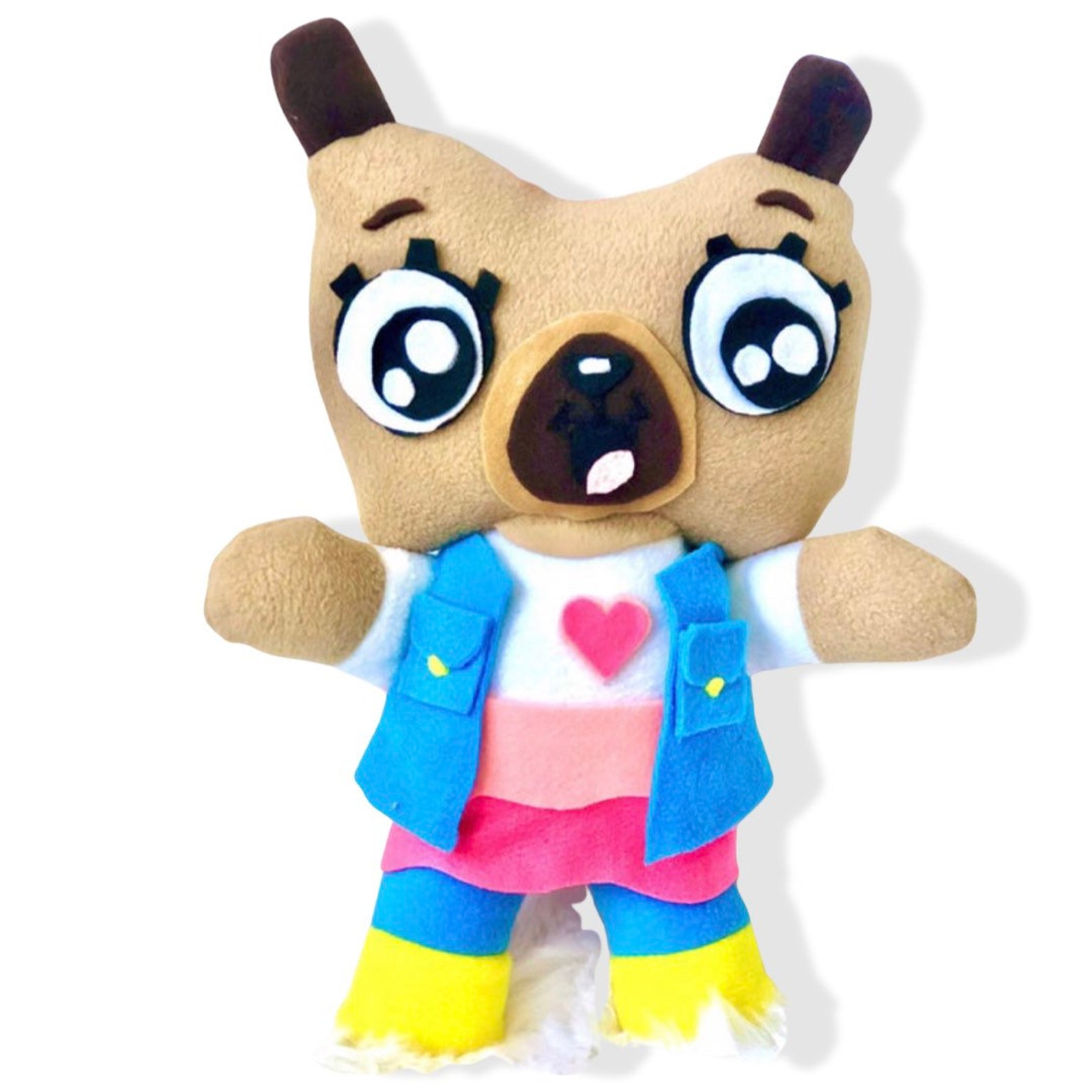 Chip Pug Plush From Chip and Potato | Etsy