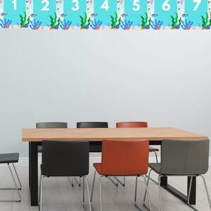 Ocean Number Chart Poster 1-20 - Etsy