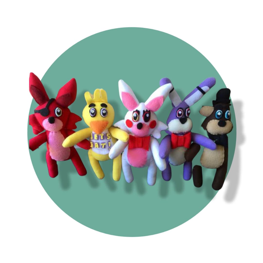 Five Nights at Freddy's FNAF Plush, Cute Cartoon Style (13 Inch) - Etsy