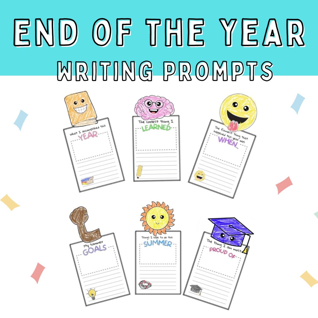 End of the Year Writing Activities - Etsy