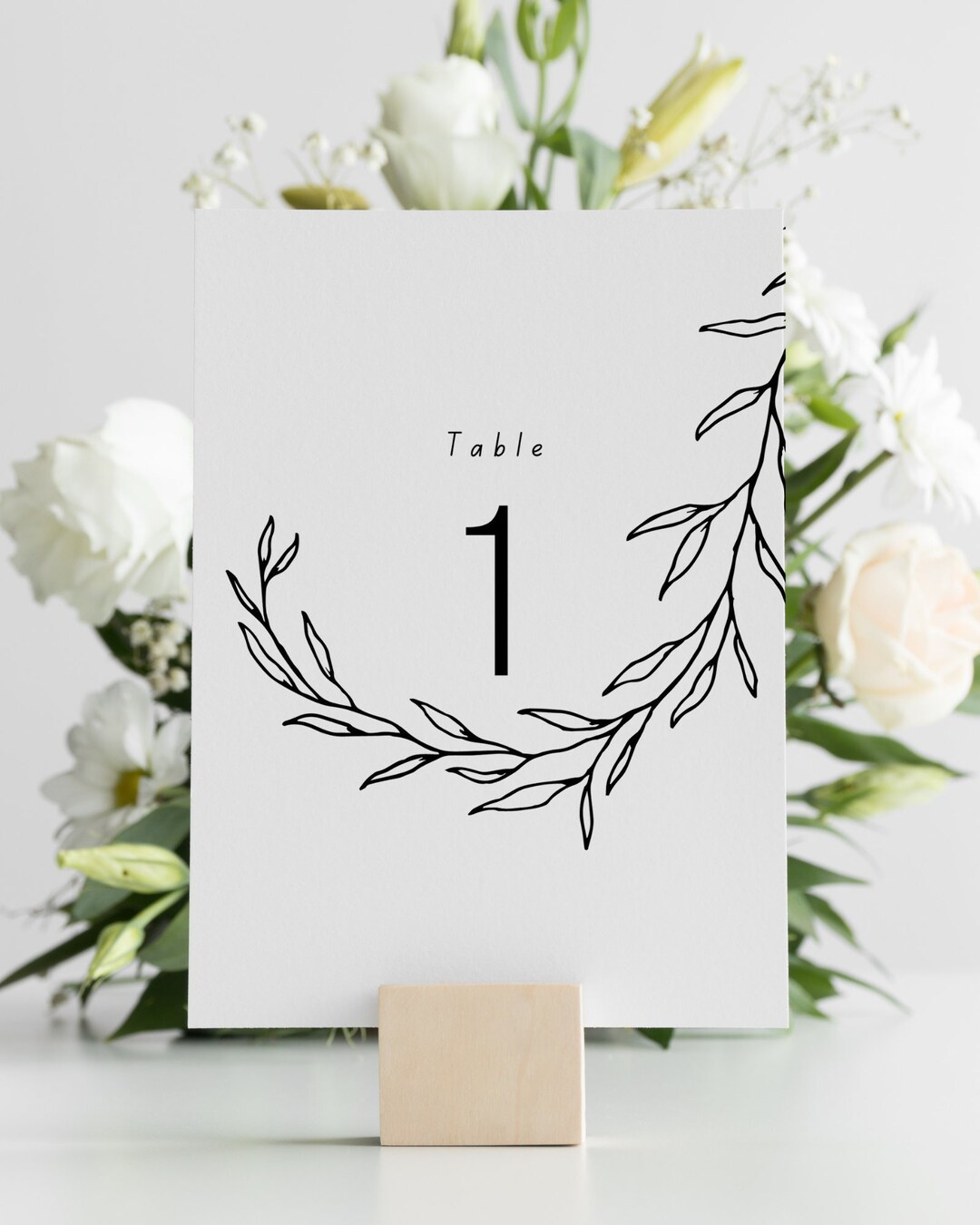 Table Numbers 1-15 | Instant Download | Wedding Table Numbers | Party ...