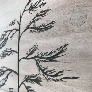 Large Wood Hand Carved and Framed Tree Forest - Etsy