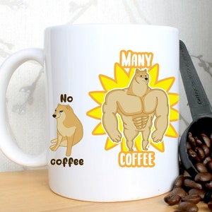 No Coffee Many Coffee, Buff Dog Vs Cheems Meme, Swole Dog Vs Cheems ...