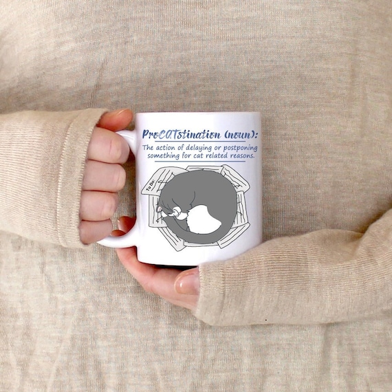 Procrastination Cat Meme