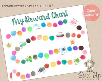 Construction Printable Kids Reward Chart Printable Digger Sticker Chart ...