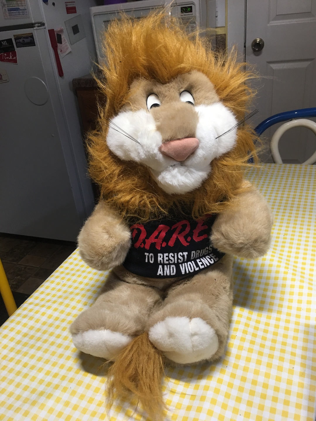 Rare Original D.A.R.E Daren the Lion 1994 Drug Abuse - Etsy