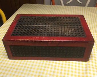 Antique Yarn Box - Etsy