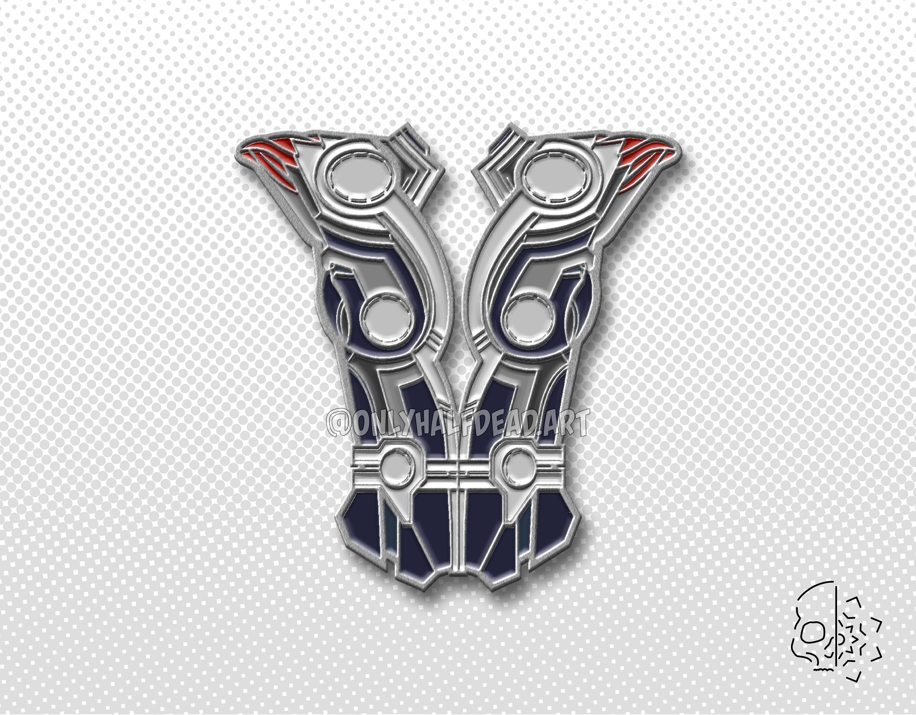 Thor Corset Enamel Pin | Etsy