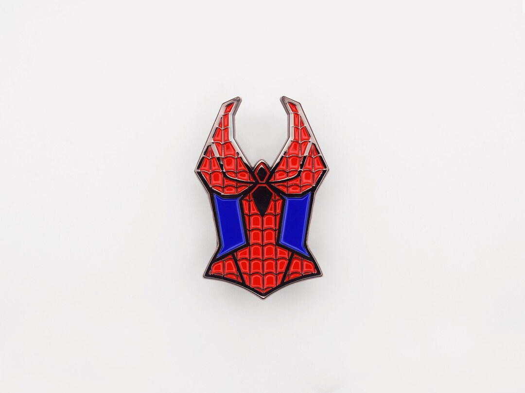 Classic Spidey Corset Enamel Pin - Etsy Sweden