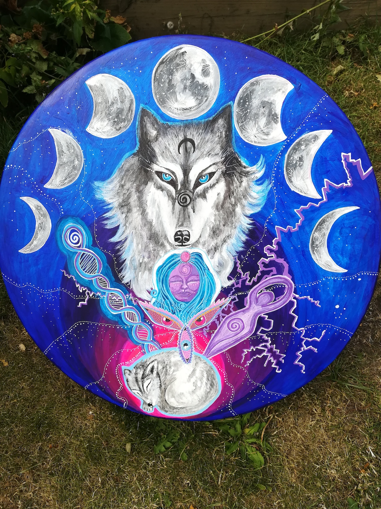 22 Inch Vegan Buffalo Shaman Drum - Etsy UK
