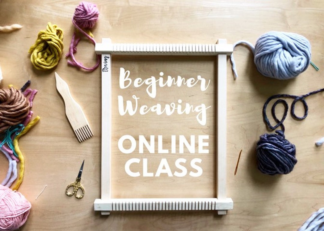 Beginner Weaving E-course Weaving Workshop Learn to Weave - Etsy