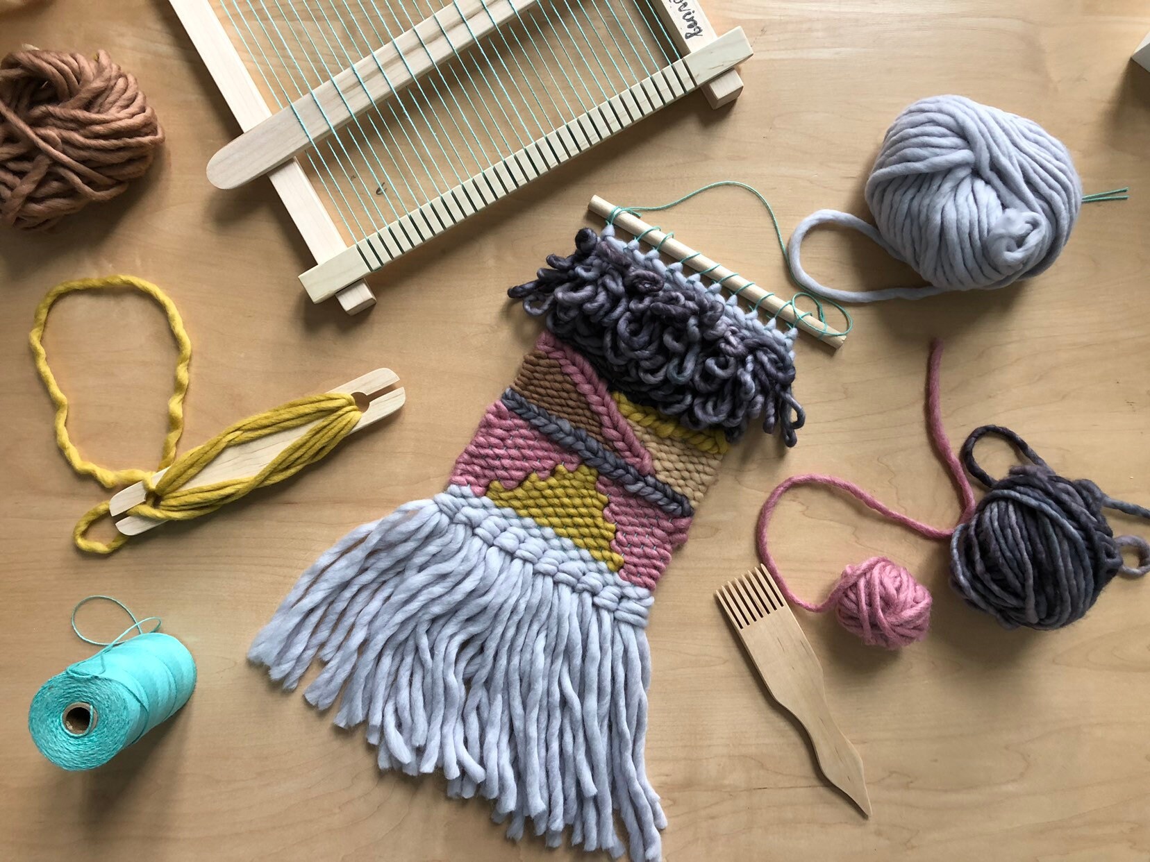 Beginner Weaving E-course Weaving Workshop Learn to Weave | Etsy