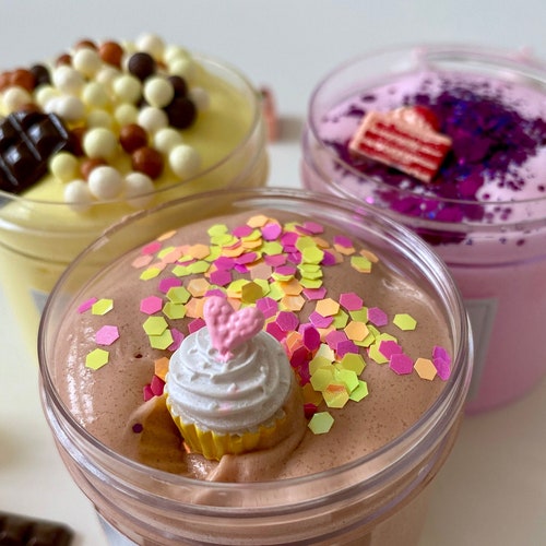 Sweets Butter Slime Set 2oz X 3 With Sweet Treat Package - Etsy