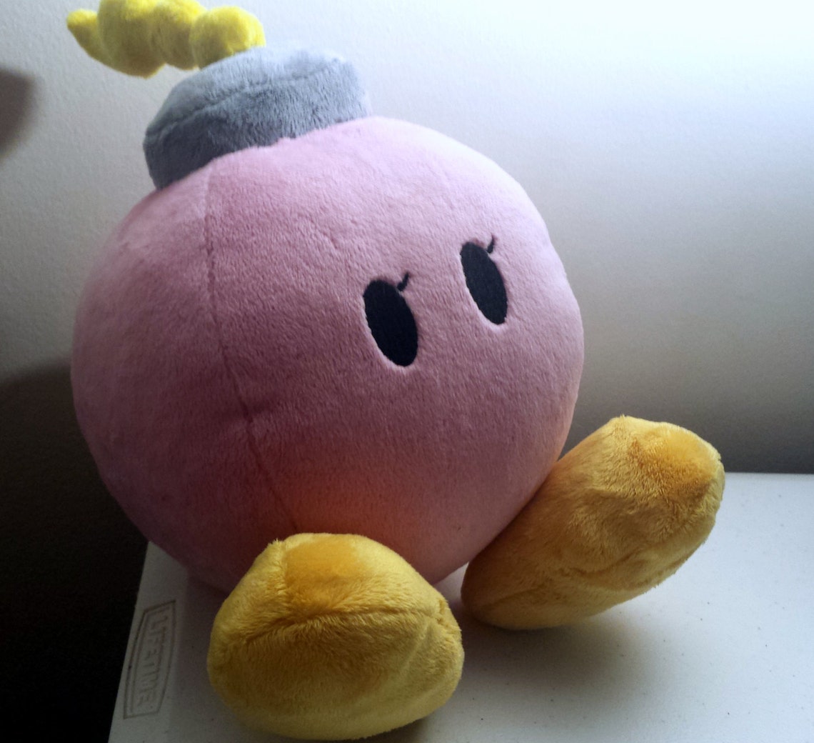 Paper Mario Bombette Plush | Etsy