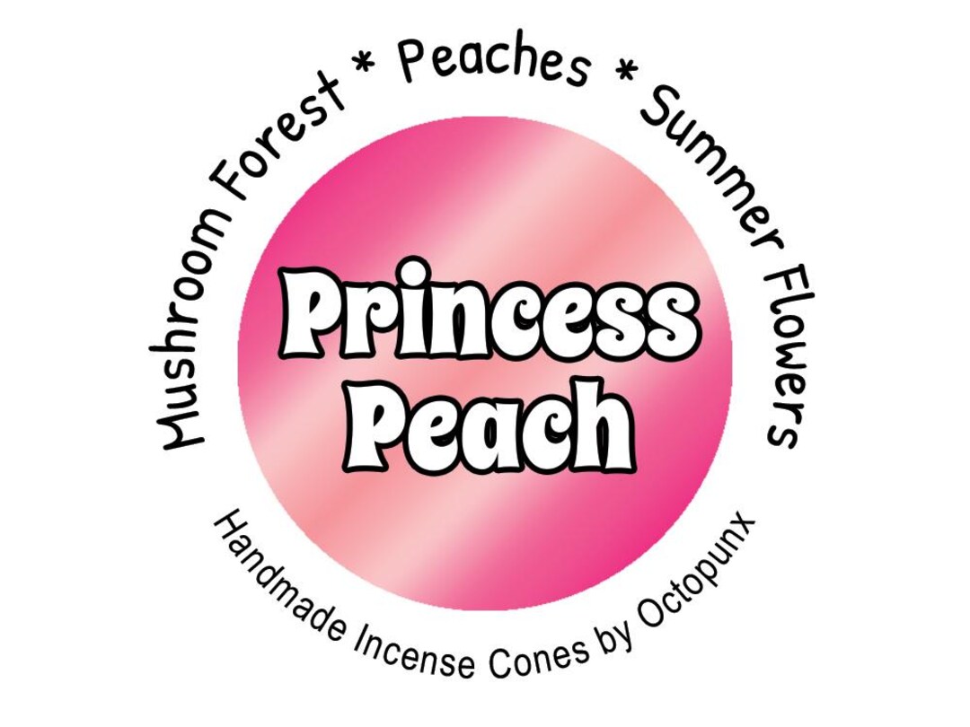 Princess Peach Incense - 12 or 30 Piece Tin - Princess Peach Inspired ...