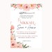 Nikkah Invitation Template, Muslim Islamic Wedding Nikah, Printable ...