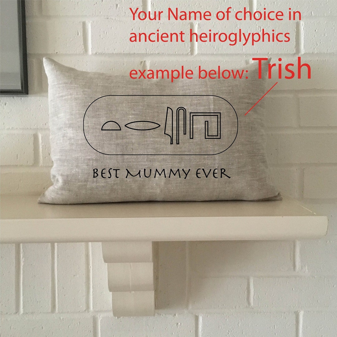 Best Mummy Ever Personalized Hieroglyphic Unique Gift With Mom's Name ...
