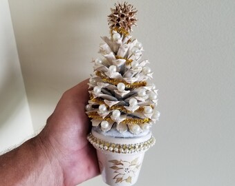 Pine Cone Tree Decor | Etsy