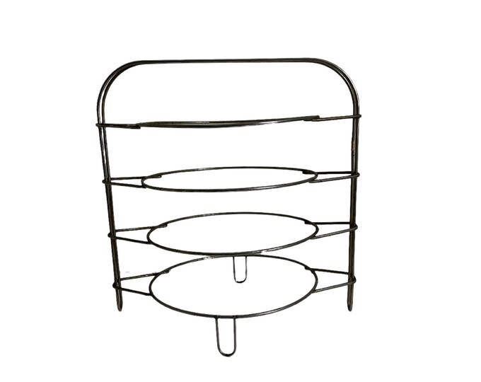 Vintage Pie Rack Wire Pie Cooling Rack Vintage Four Tier Pie Stand ...