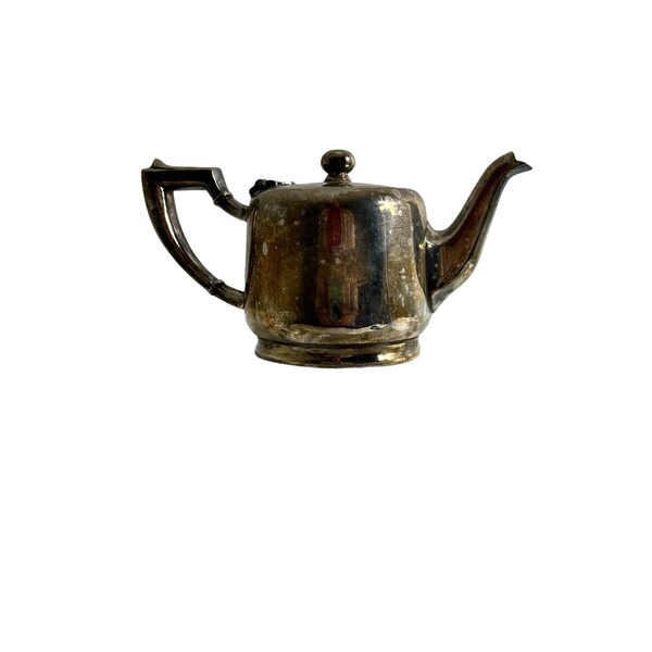 Silver Plated Teapot - Etsy