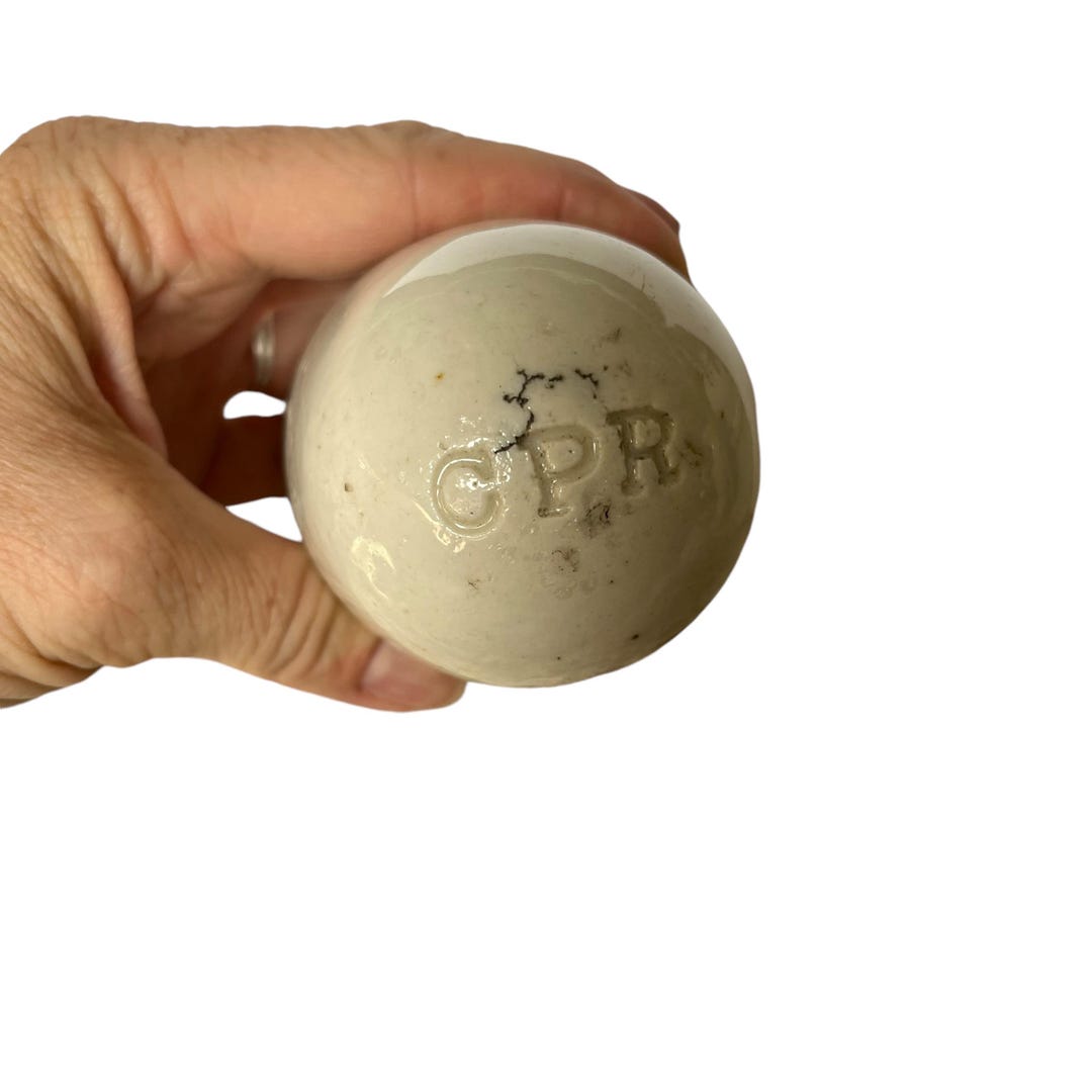 Vintage Insulator CPR Insulator White Porcelain Collectible Canadian ...