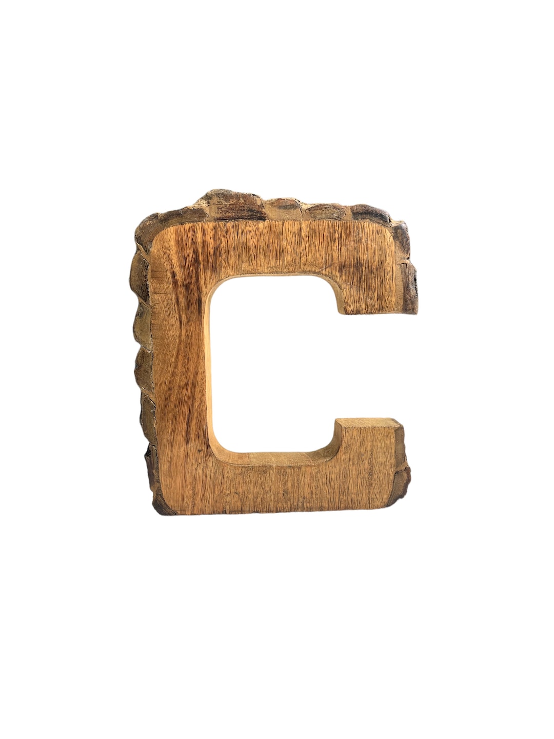 Vintage Letter C Wooden Letter C Handmade Wooden Home Decor Vintage ...