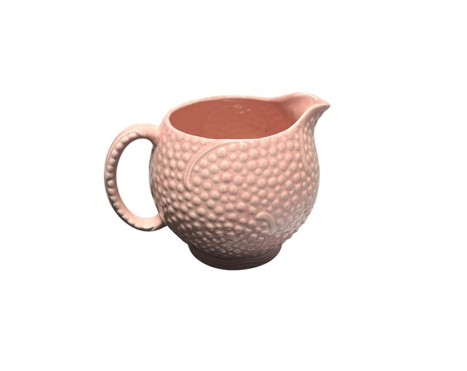 Vintage Milk Pitcher Pink Sylvac English Pottery Jug Sauce Pitcher Pink ...