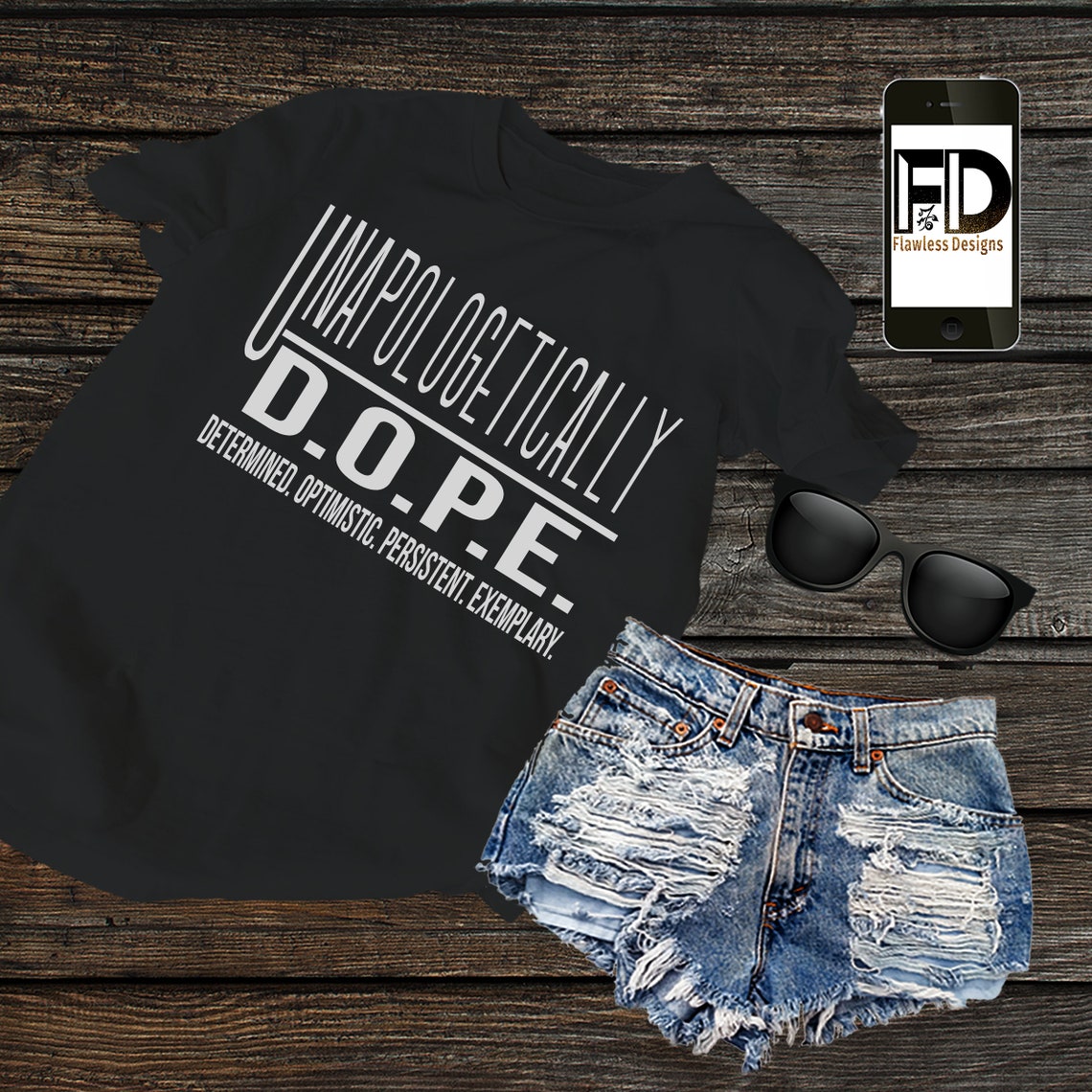 Unapologetically Dope Bold Unapologetically Dope Tee - Etsy