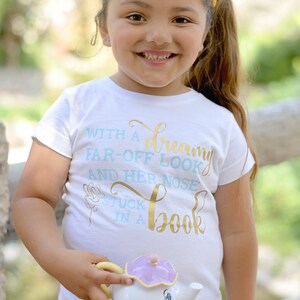 With a Dreamy Far off Look and Her Nose Stuck in a Book Shirt or ...