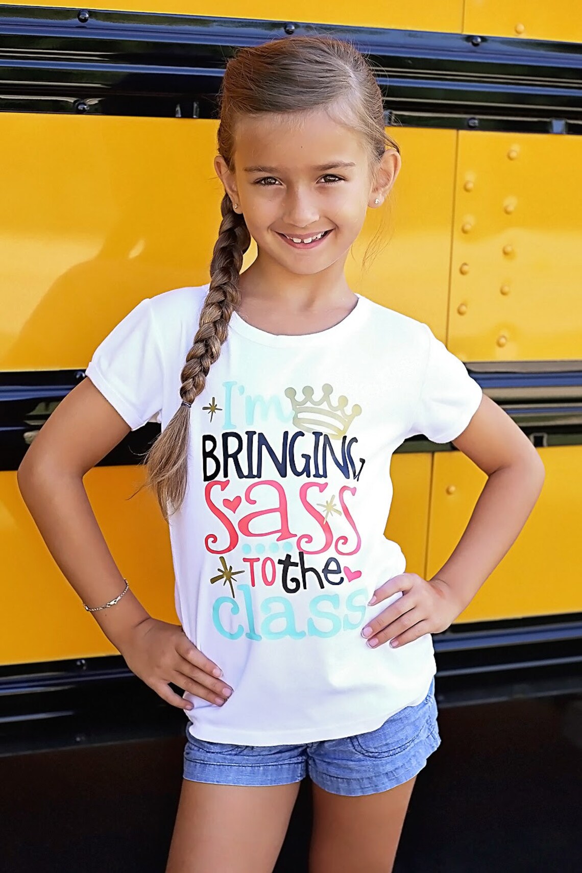 I'm Bringing Sass to the Class Shirt or Bodysuit 0-24 | Etsy