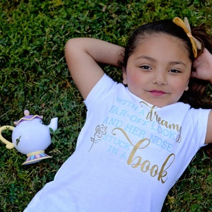 With a Dreamy Far off Look and Her Nose Stuck in a Book Shirt or ...