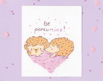 Cute porcupine | Etsy