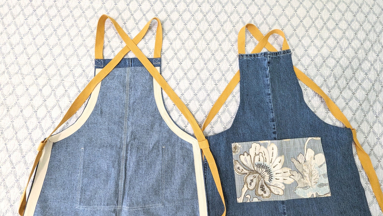 Denim Chef Apron - Etsy