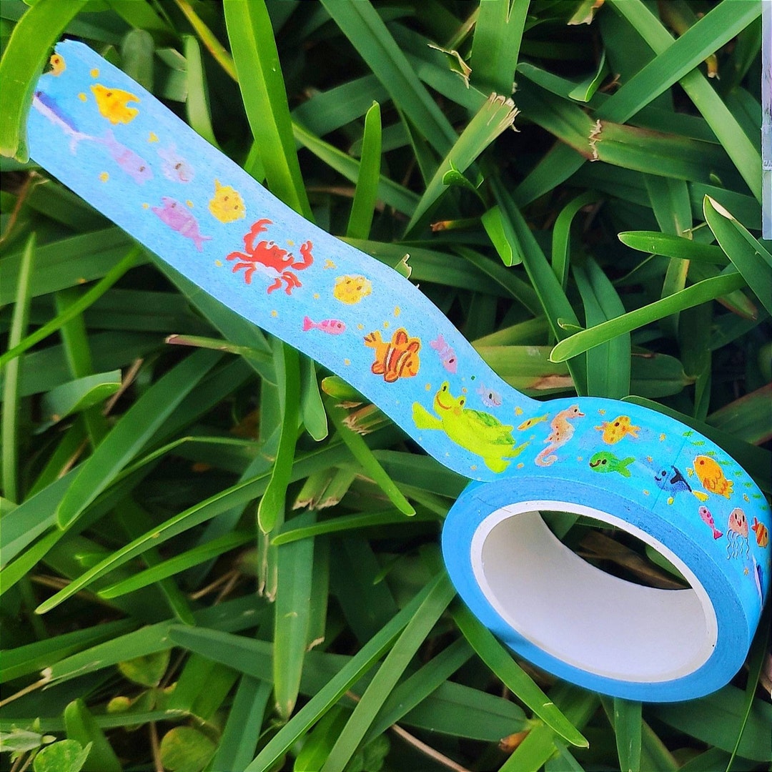 Sea Turtles Washi Tape / Cute Kawaii Washi Tape - Etsy