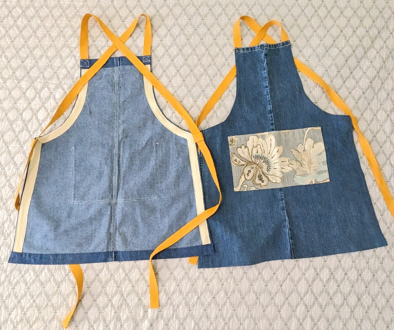 Denim Chef Apron - Etsy