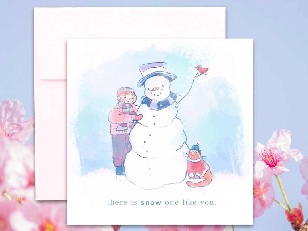 There is Snow One Like You Note Card for Absolutely Anyone - Etsy