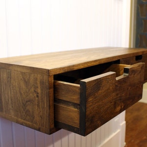 Floating Console / Cabinet / Stand With Drawers that Can Be Used Also ...