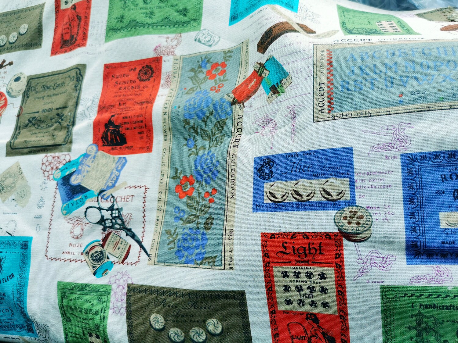 Linen Cotton Fabric Vintage Royal / Palace Curtain Fabric/ | Etsy