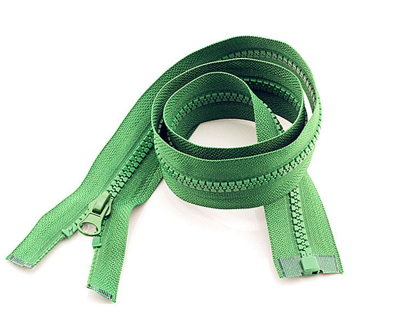 27 Inches Molded Plastic Zippers Colorful Separating Zippers - Etsy
