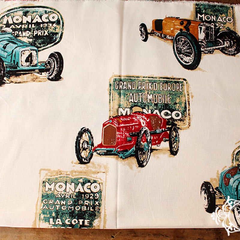 Vintage Car Fabric - Etsy