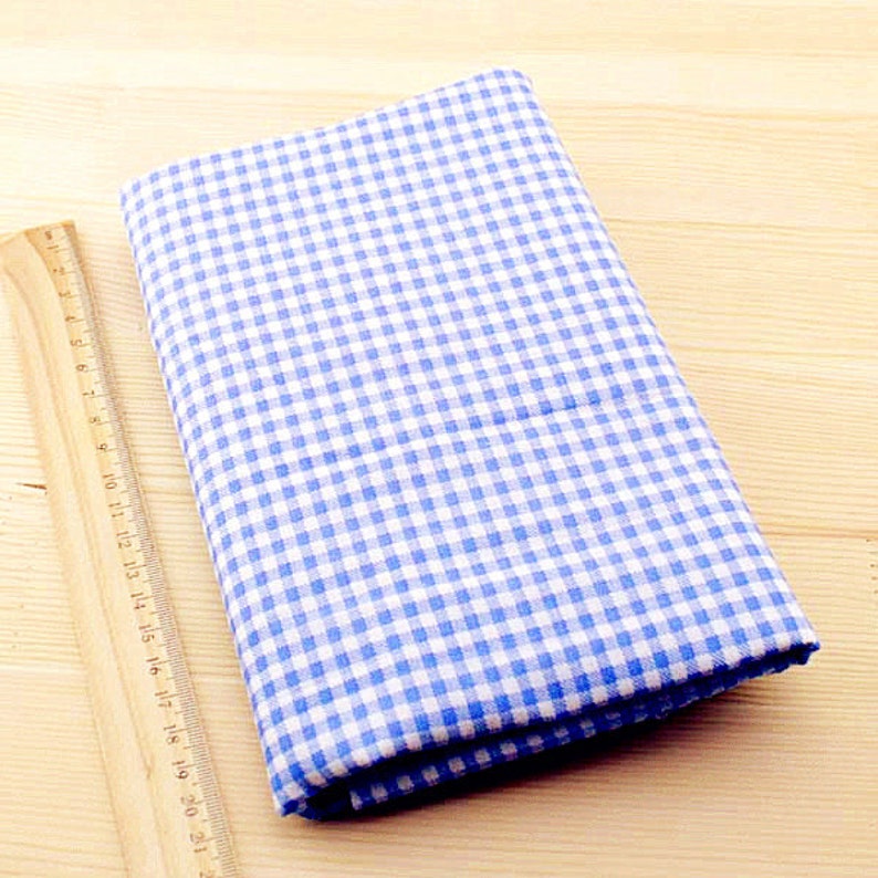 Bundle Plaid Fabric Cotton Fabric Sets for 7 Each Small Plaid - Etsy