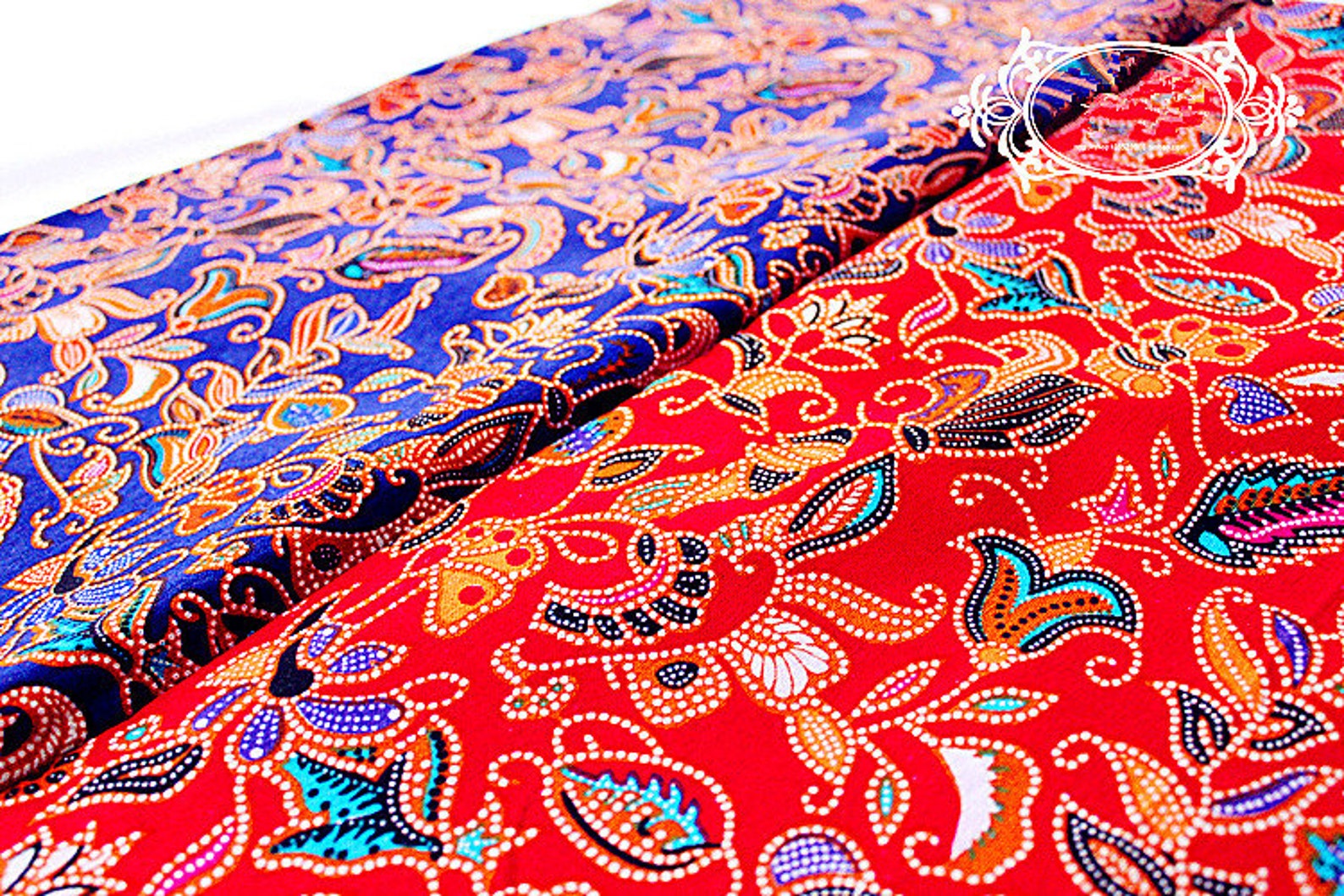 Vintage Bohemian Style Linen Cotton Fabric Colorful BOHO | Etsy