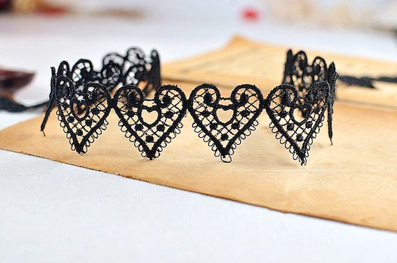 Heart lace trim store