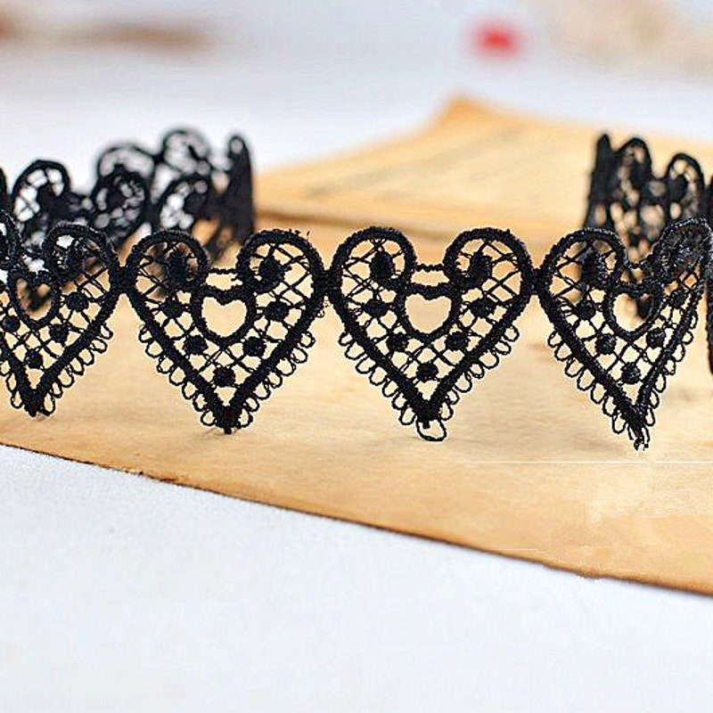 Heart Lace - Etsy