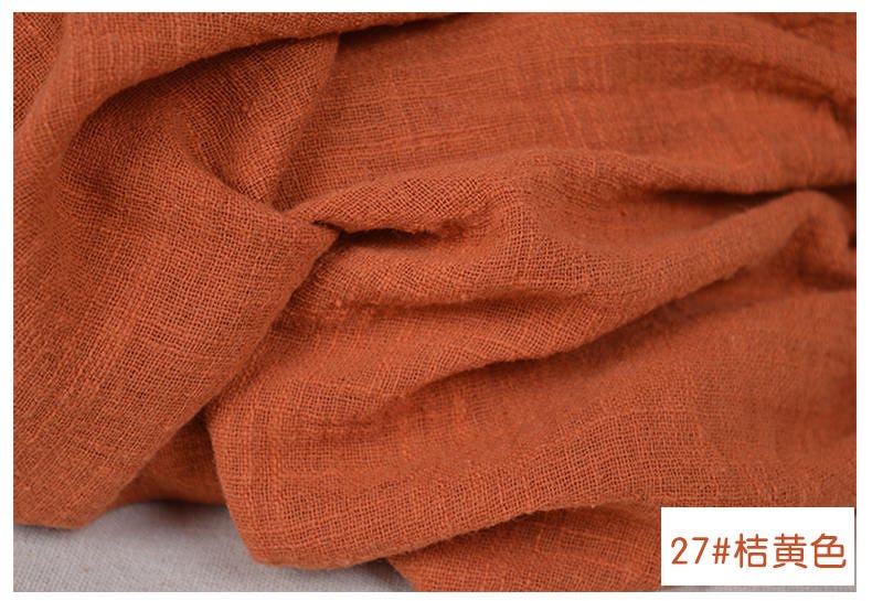 Flax Linen FabricSolid Flax Fabric Cotton Linen for Spring | Etsy