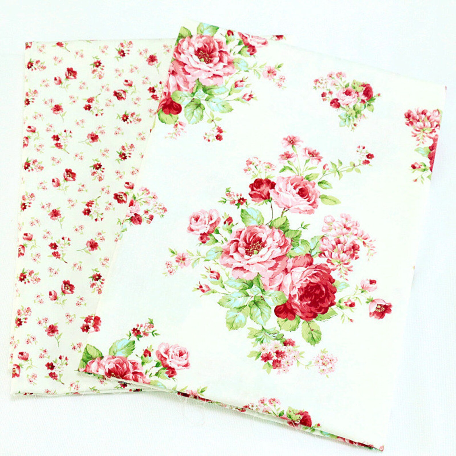 Large Flower Cotton Fabric Peony Florals Cotton Fabric for - Etsy