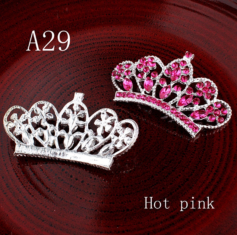 2pcs Colorful Rhinestone Crown Classic Bridal Crystal Crown | Etsy