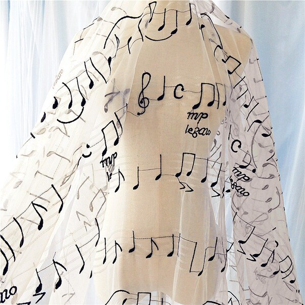Music Note Dress - Etsy