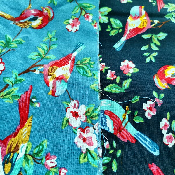Bird Fabric by the Yard - Etsy