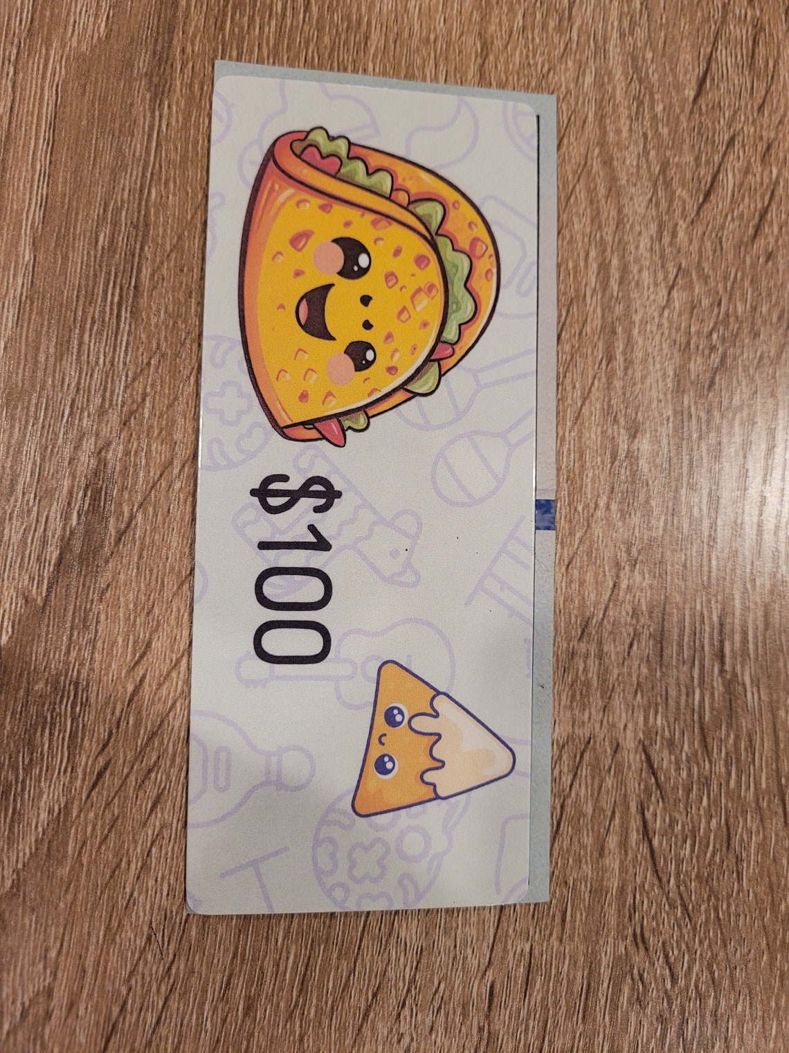 Taco Prop Money - Cash Stuffing - Money Placeholders - 10 Denominations ...